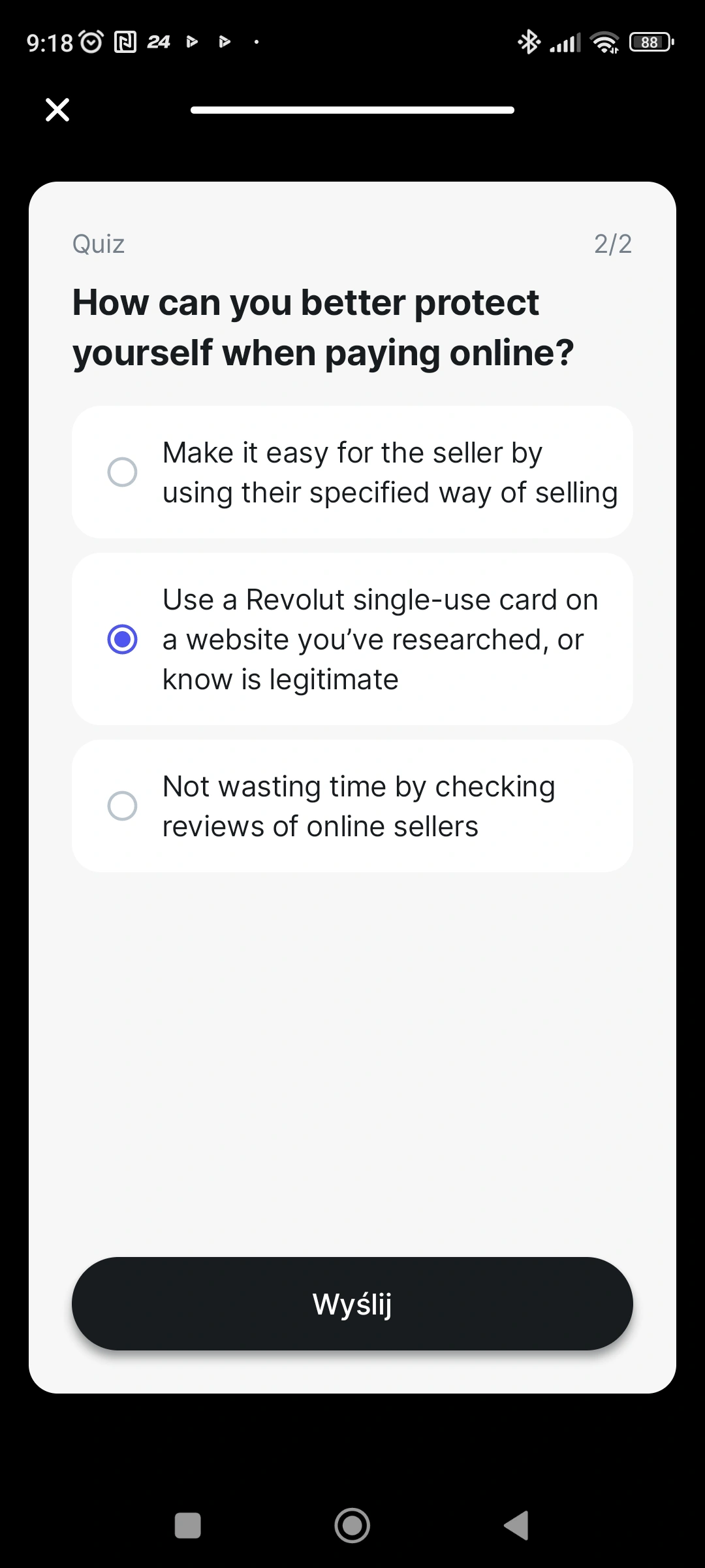 Revolut quiz oszustwa - zdobądź wiedzę jak rozpoznać w porę próbę ...